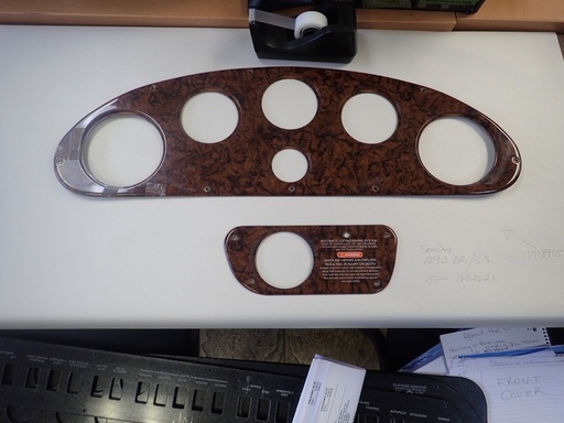 Sea Ray Dash Instrument and Gauge Panels